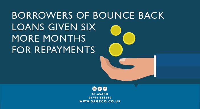 Borrowers of Bounce Back loans given six more months for repayments - Sage